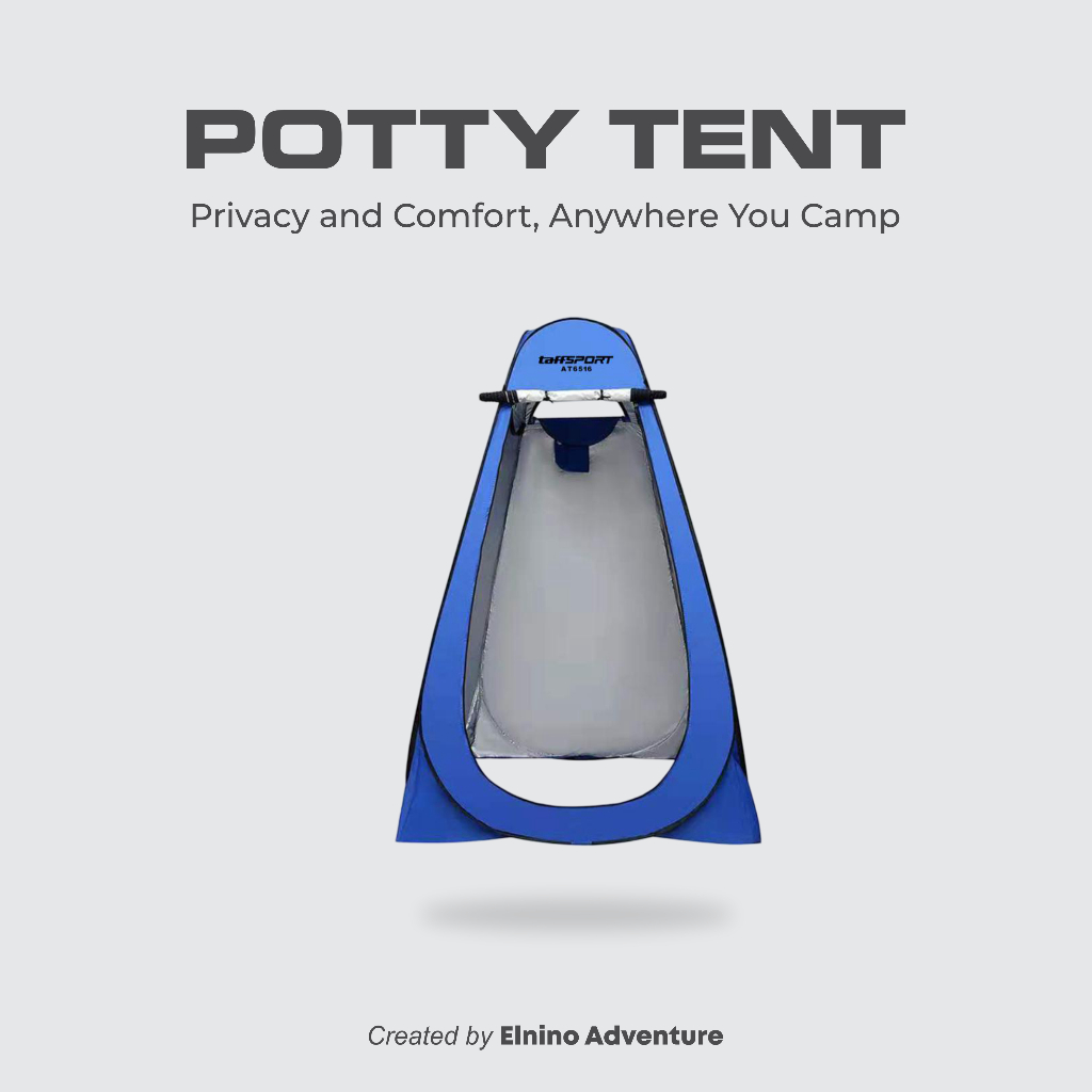 Jual Tenda Toilet Lipat Camping Portable Potty Tent Automatic Open ...