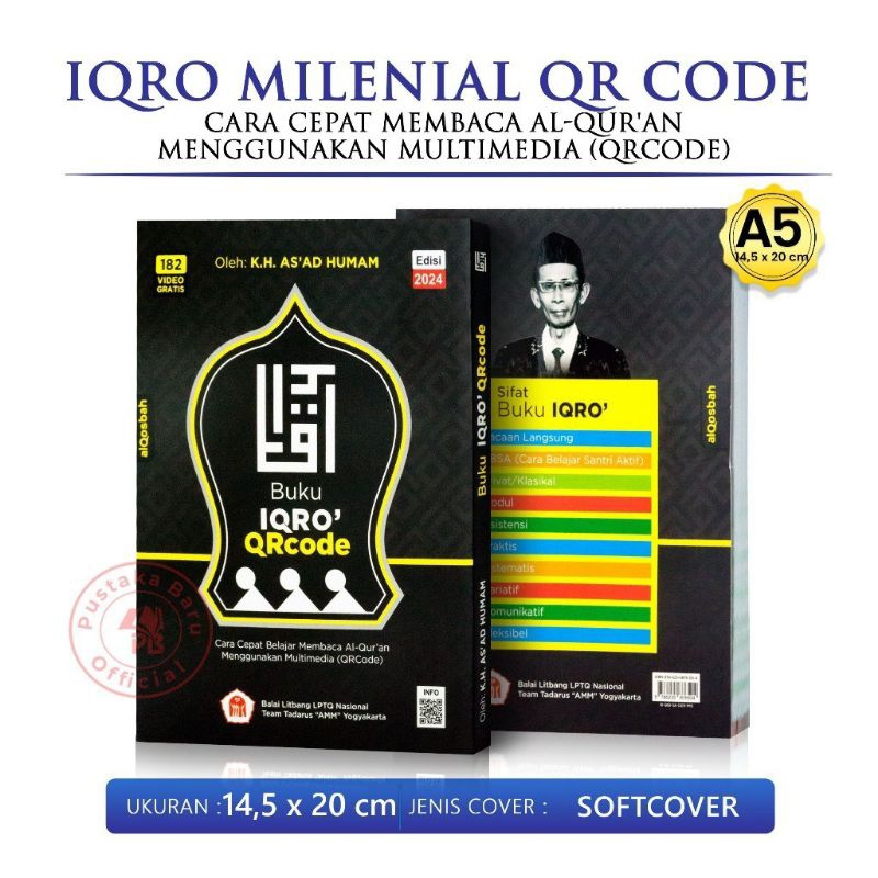 Jual Buku Iqro minimal untuk remaja QR code | Shopee Indonesia