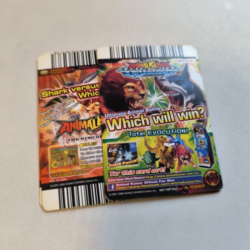 Jual ANIMAL KAISER EVOLUTION & ANIMAL KAISER THE KING OF ANIMALS PROMOTION CARD | Shopee Indonesia