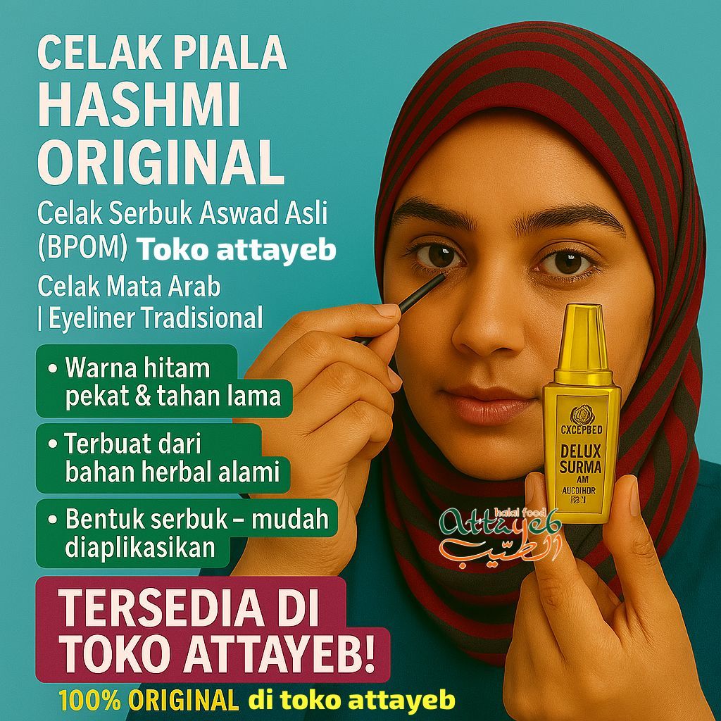 Jual Celak Piala Hashmi Original Celak Sebuk Aswad Piala Kajal Asli ...