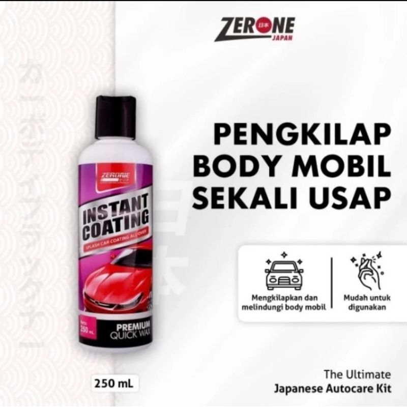 Jual ZERONE INSTANT COATING 250ML | Shopee Indonesia