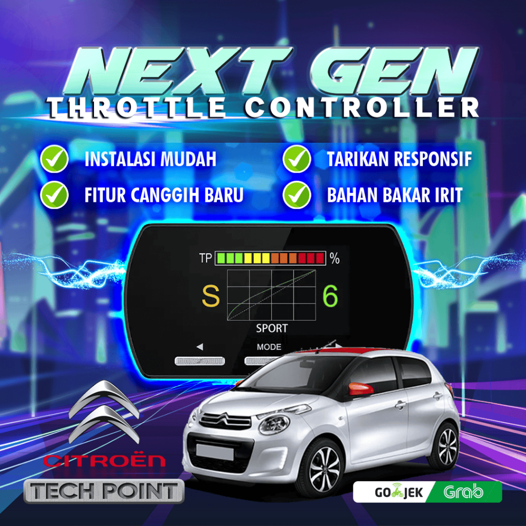 Jual 9 Drive Citroen C1 Piggyback Throttle Controller Next Gen ECU ...