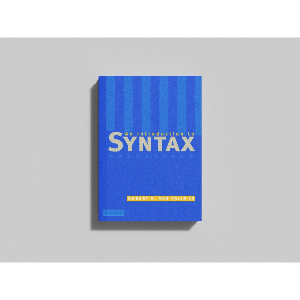 Jual An Introduction to Syntax (Robert D. van Valin Jr) | Shopee Indonesia