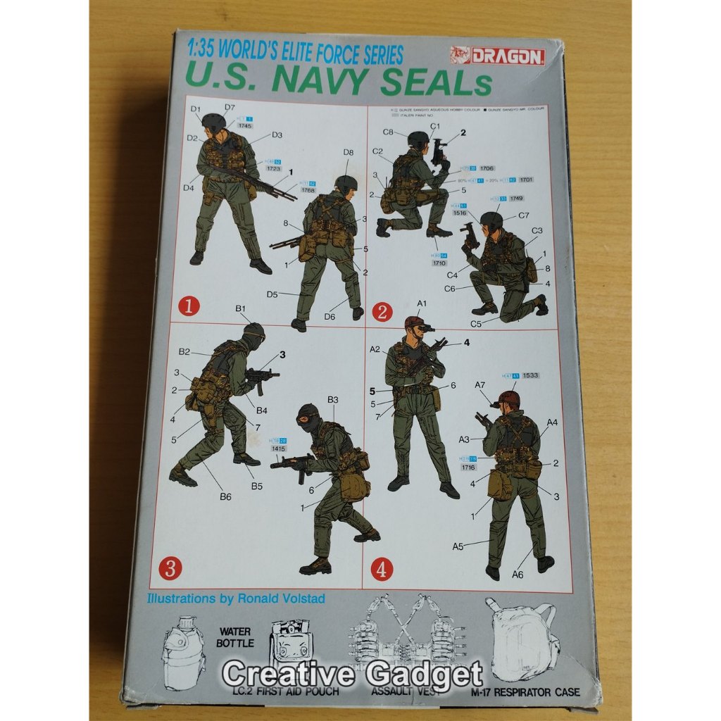 Jual US Navy Seals ( Special Elite Force ) - Model Kit Dragon 1/35 ...
