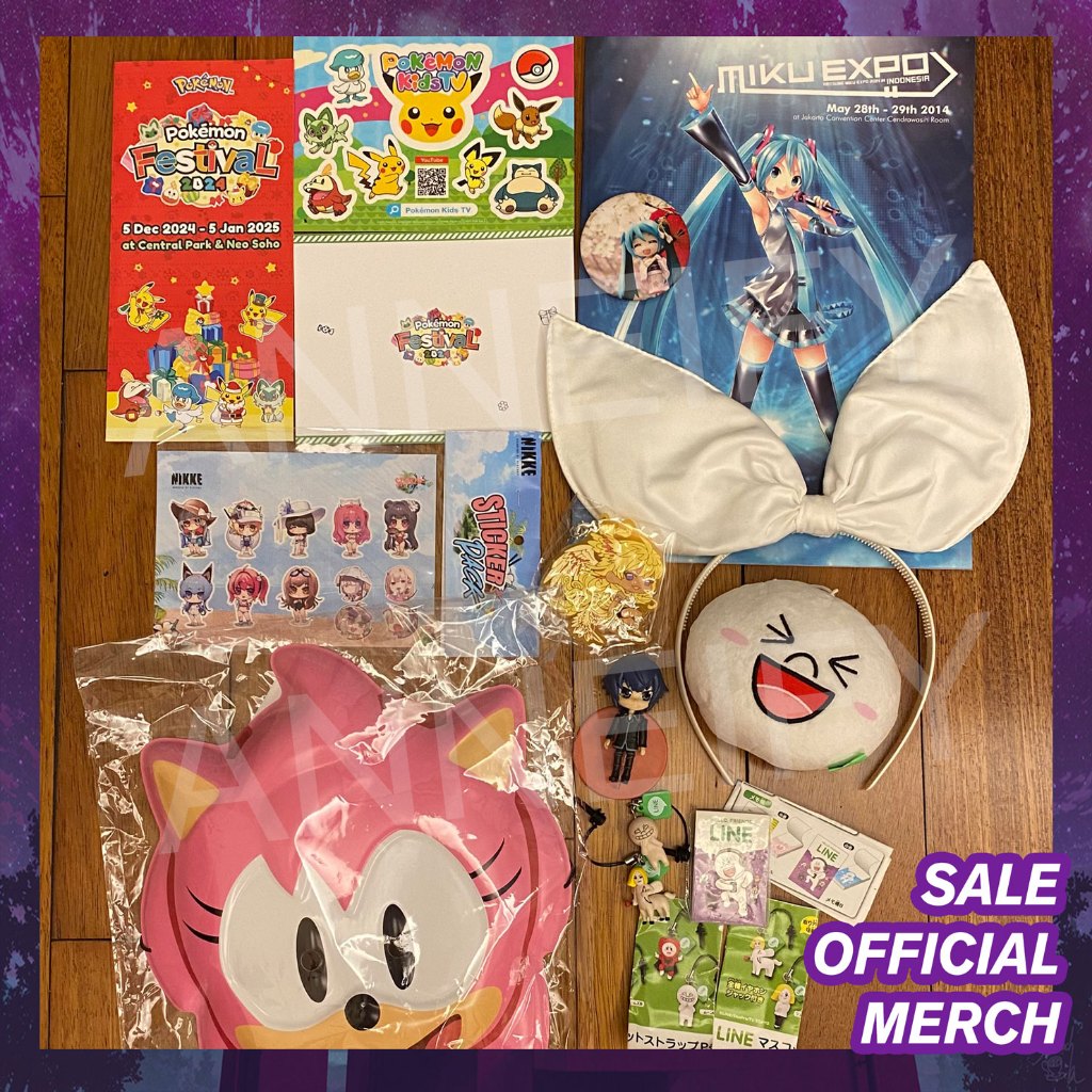 Jual SALE READY Official Nikke Vocaloid Miku Expo Kartu Stiker Pokemon ...