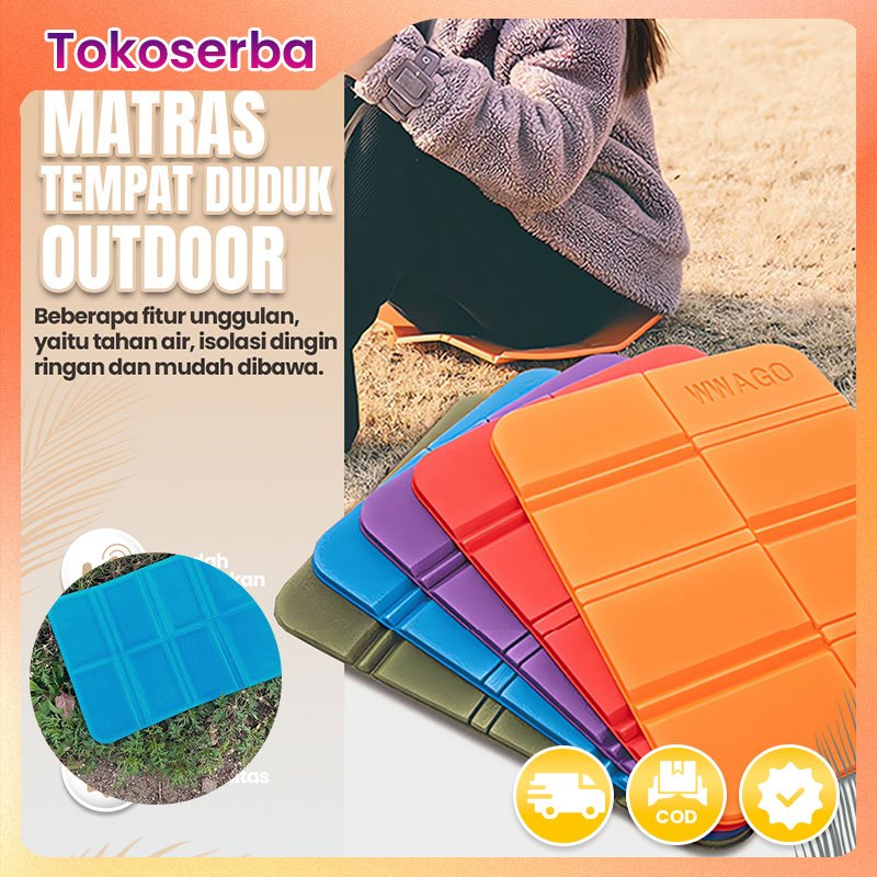Jual Matras busa portabel, alas pantai anti lembap, perlengkapan luar ...