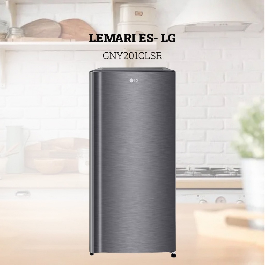 Jual Lemari Es Kulkas LG GNY201CLSR 1 pintu 169 liter | Shopee Indonesia