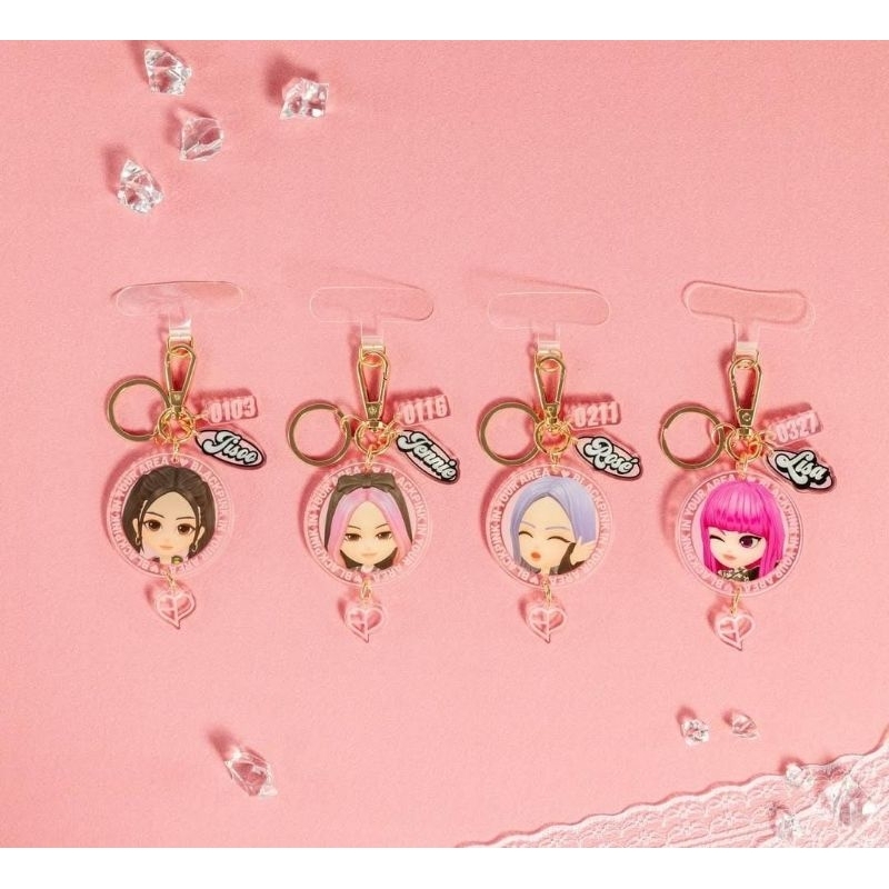 Jual Blackpink Acrylic Phone Chain Key Chain Bag Charm Original Miniso ...