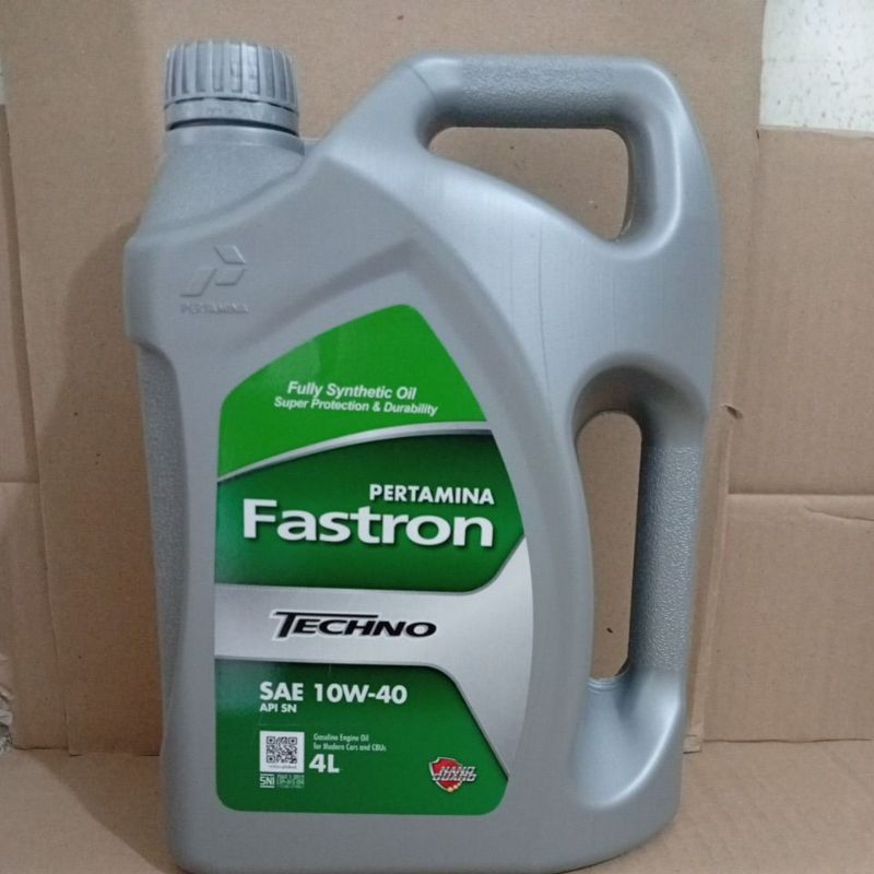 Jual Oli Fastron SAE 10W-40 4Liter Tecno pelumas oli Fastron 4L oli ...