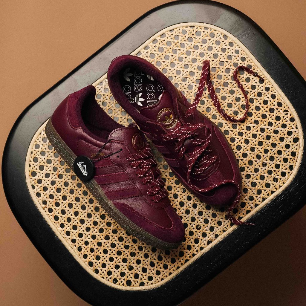 Jual Adidas Samba OG Sumatra Island Series Maroon Gum | Shopee Indonesia