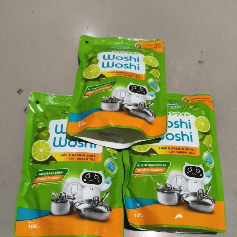 Jual woshi-woshi antibacterial power clean 3x100ml | Shopee Indonesia