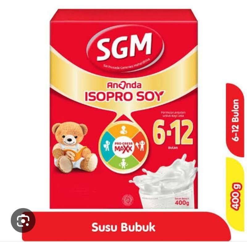 Jual susu sgm soya 6-12 bulan 400 gr | Shopee Indonesia
