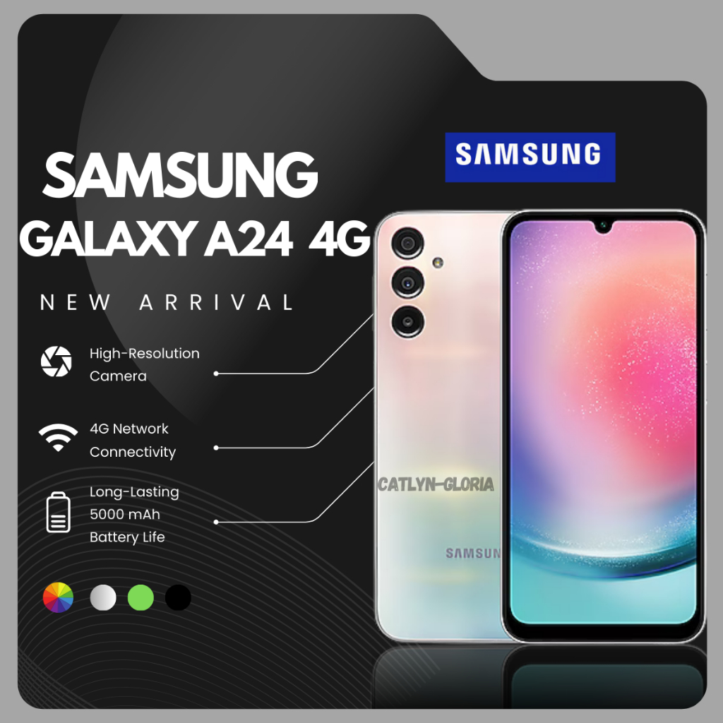 Jual Samsung Galaxy A24 8/128 Free adapter 15W Garansi resmi samsung ...