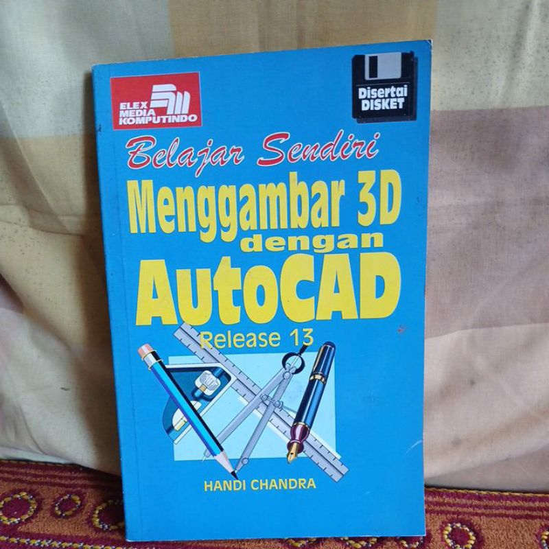 Jual BUKU Belajar Sendiri Menggambar 3D dengan AutoCAD | Shopee Indonesia
