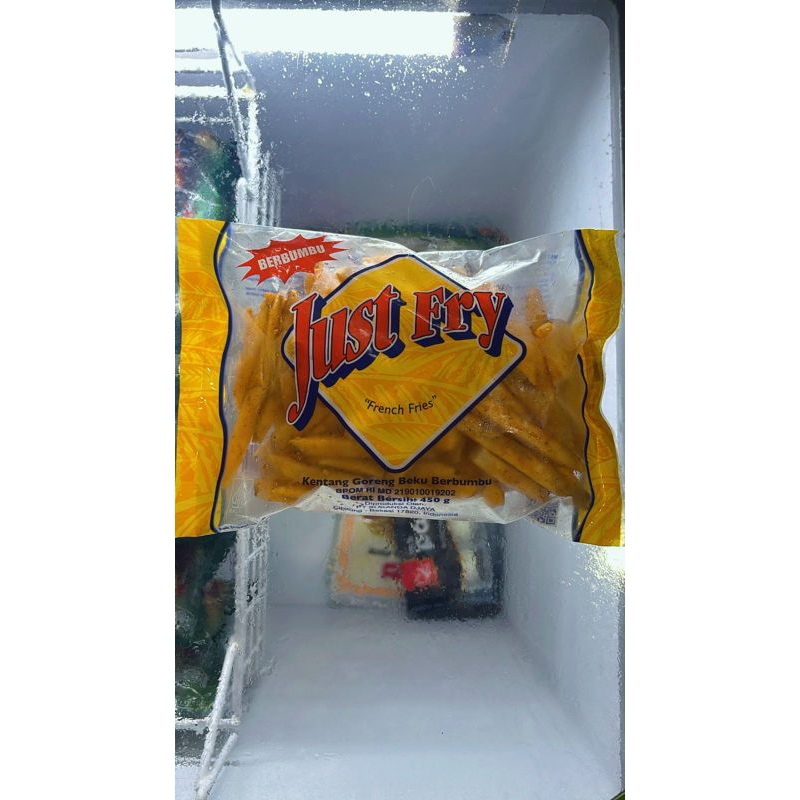 Jual Just Fry French Fries Seasoned 450 Gr | Shopee Indonesia