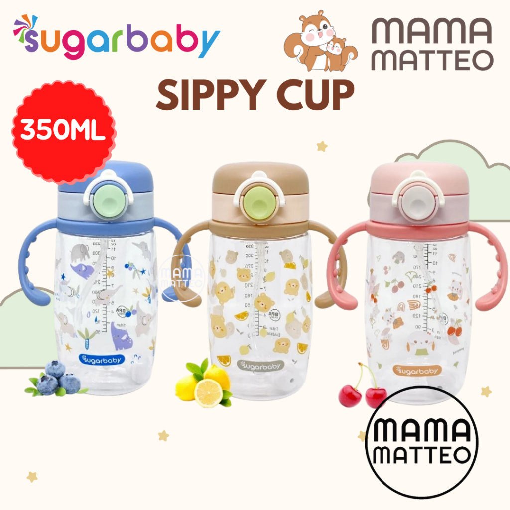 Jual SUGARBABY Tritan Sippy Cup K Series 350ml / Botol Gelas Tempat Minum Bayi Anak / SUGAR BABY ...
