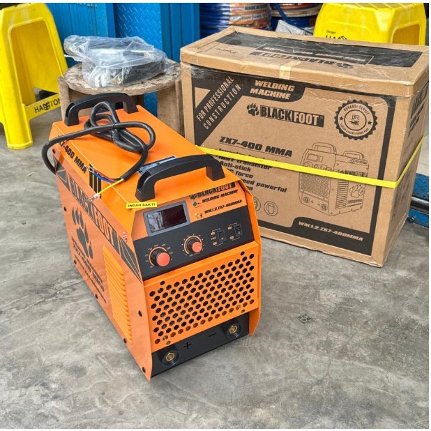 Jual Mesin Las Listrik 3 Phase 400A Mesin Trafo Las Inverter Blackfoot ZX7-400 MMA | Shopee ...
