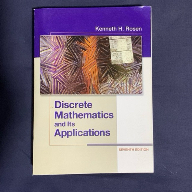 Jual Discrete Mathematics and its Applications 7th Edition - Kenneth H. Rosen | Buku Bekas ...