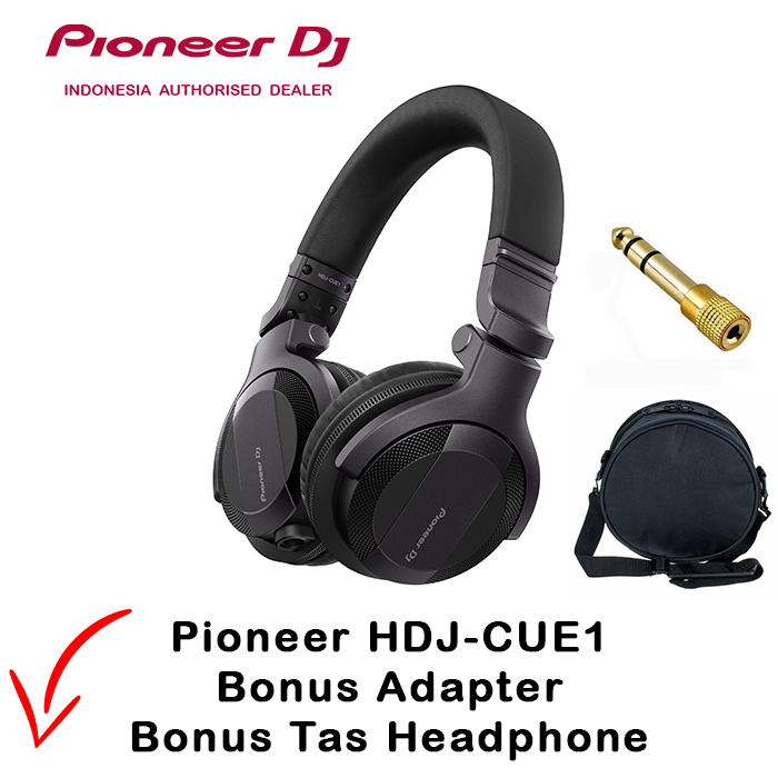 Jual Pioneer HDJ-CUE1 Wired DJ Headphone HDJ CUE1 HDJCUE1 | Shopee ...