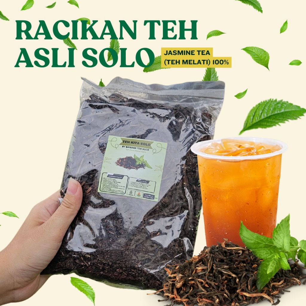 Jual Teh Racikan Tradisional Solo 1Kg – Wangi Kentel, Sepet Sedang ...