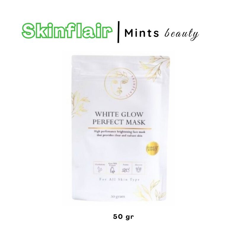 Jual Skinflair White Glow Perfect Mask 50gr | Shopee Indonesia