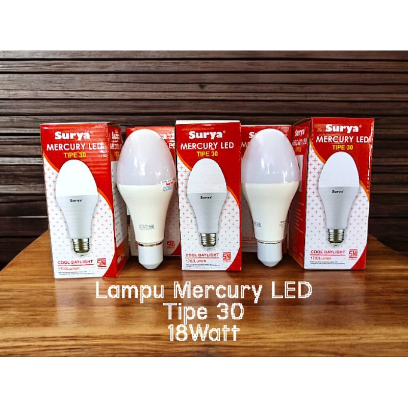 Jual Lampu Jalan Merek Surya Mercury LED Tipe 30 (18 Watt) | Shopee ...