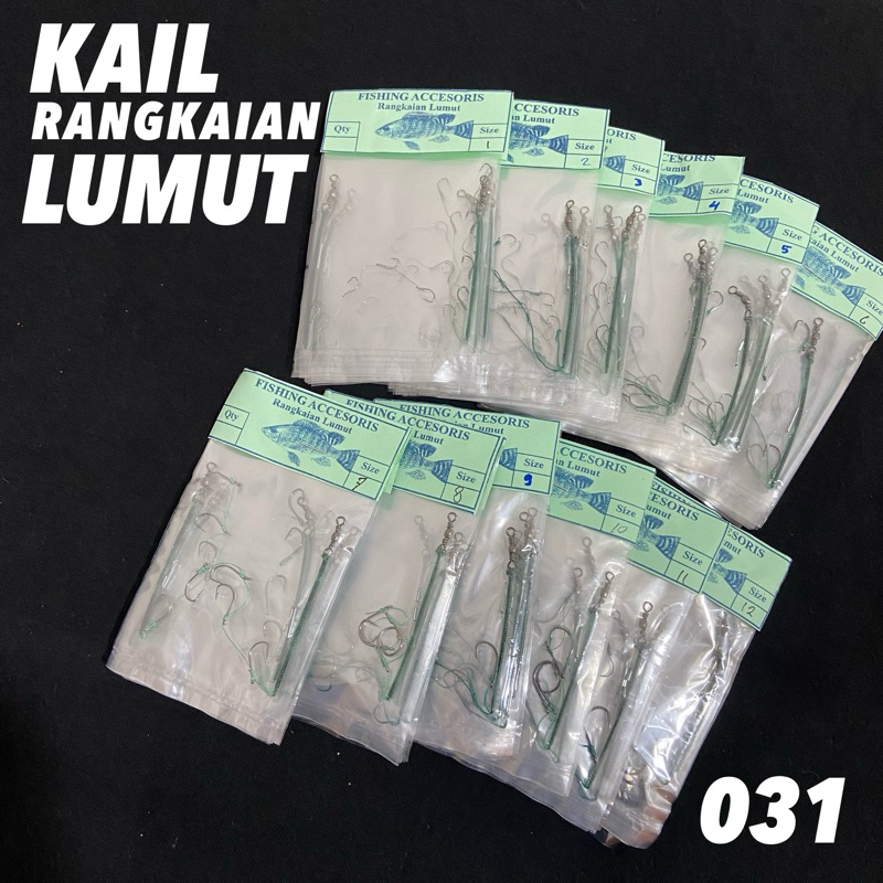 Jual RANGKAIAN LUMUT PANCING / RANGKAIAN NILA 4 MATA KAIL MJ FISHING ...