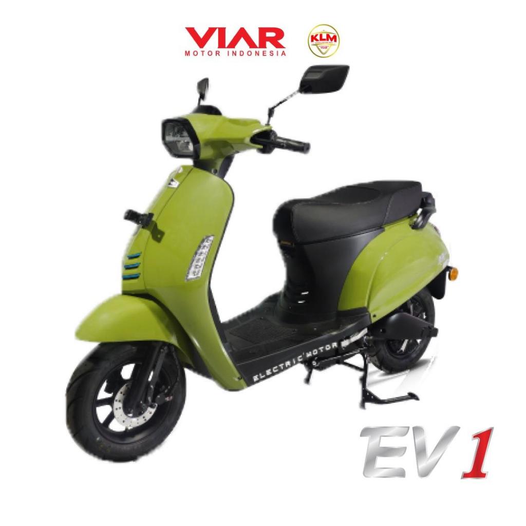 Jual MOTOR LISTRIK VIAR EV1 WARNA ARMY VIAR MOLIS MEDAN READY ARMY ...