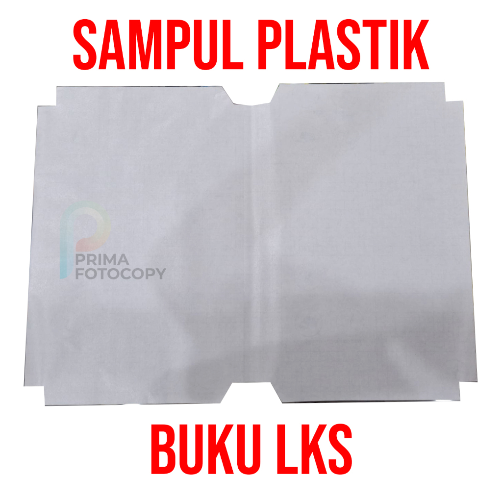 Jual Sampul Buku Paket LKS Plastik Praktis perekat stiker Lem Satuan ...