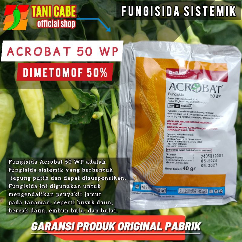 Jual FUNGISIDA ACROBAT 50 wp | Shopee Indonesia
