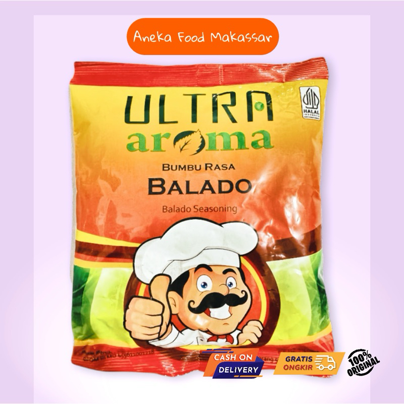 Jual ULTRA AROMA BALADO / bumbu tela tela Makassar | Shopee Indonesia
