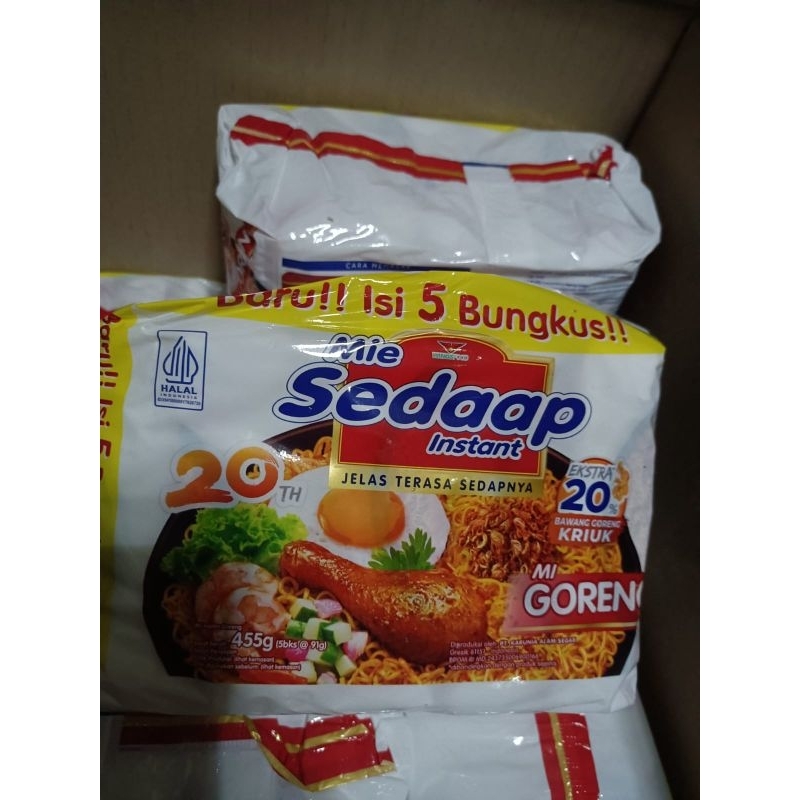 Jual MIE SEDAAP GORENG isi 5 bungkus | Shopee Indonesia