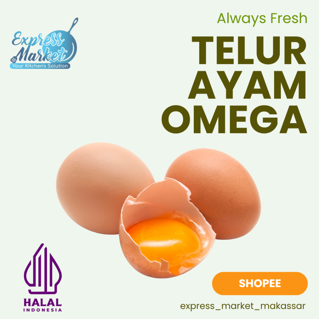 Jual Telur Omega Terlengkap & Harga Terbaru April 2026 | Shopee Indonesia