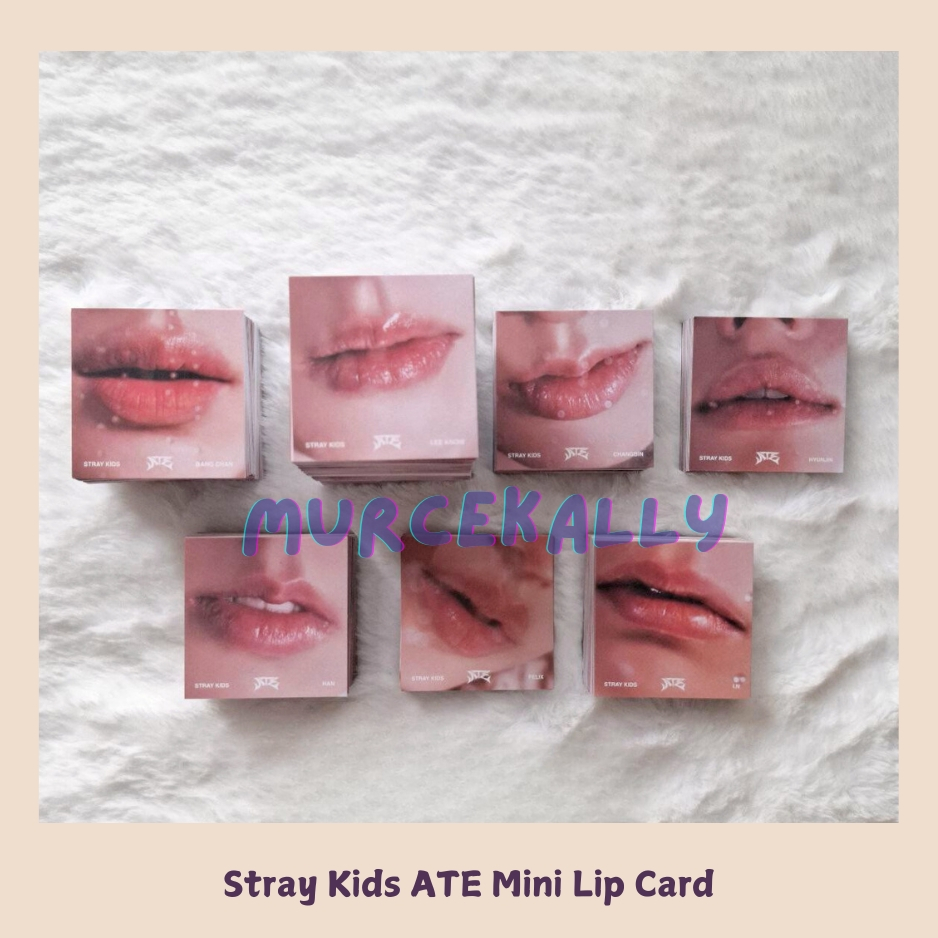 Jual Stray Kids ATE Mini Lip Card (Official) | Shopee Indonesia