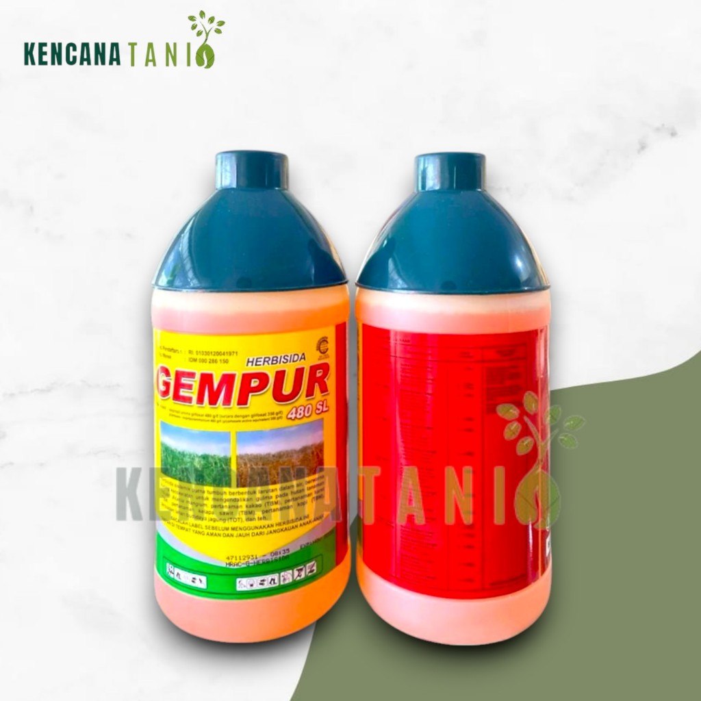 Jual GEMPUR 480 SL Herbisida Sistemik Pembasmi Rumput & Gulma Kemasan ...