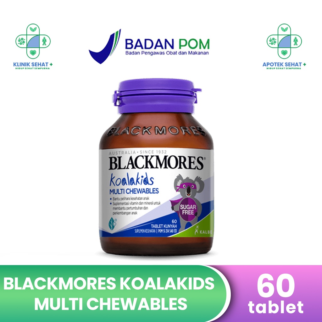 Jual BLACKMORES KOALA KIDS MULTI CHEWABLES / BLACKMORES KOALAKIDS MULTI ...