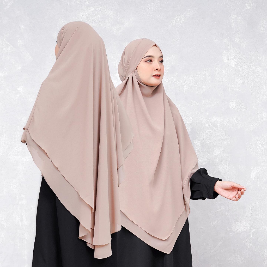 Jual Khimar Cadar Syari Hyerin French Tali - Ceruty Babydoll Adem Premium | Shopee Indonesia