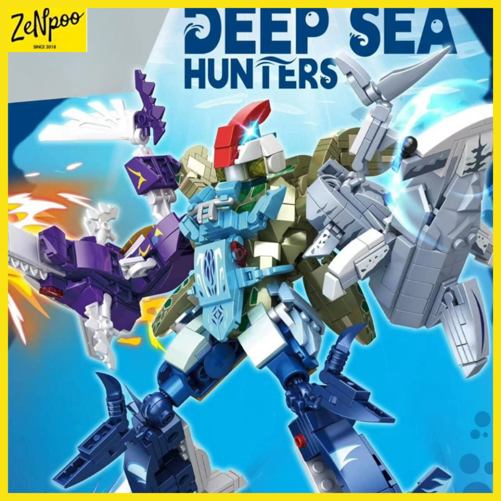 Jual SEMBO Mainan Brick Blok Susun Robot Murah Mecha Mech Mainan ...