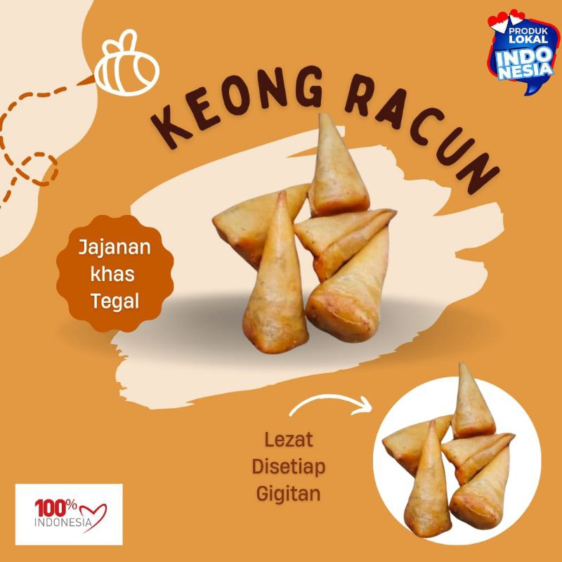 Jual KEONG RACUN/OLEH-OLEH TEGAL | Shopee Indonesia