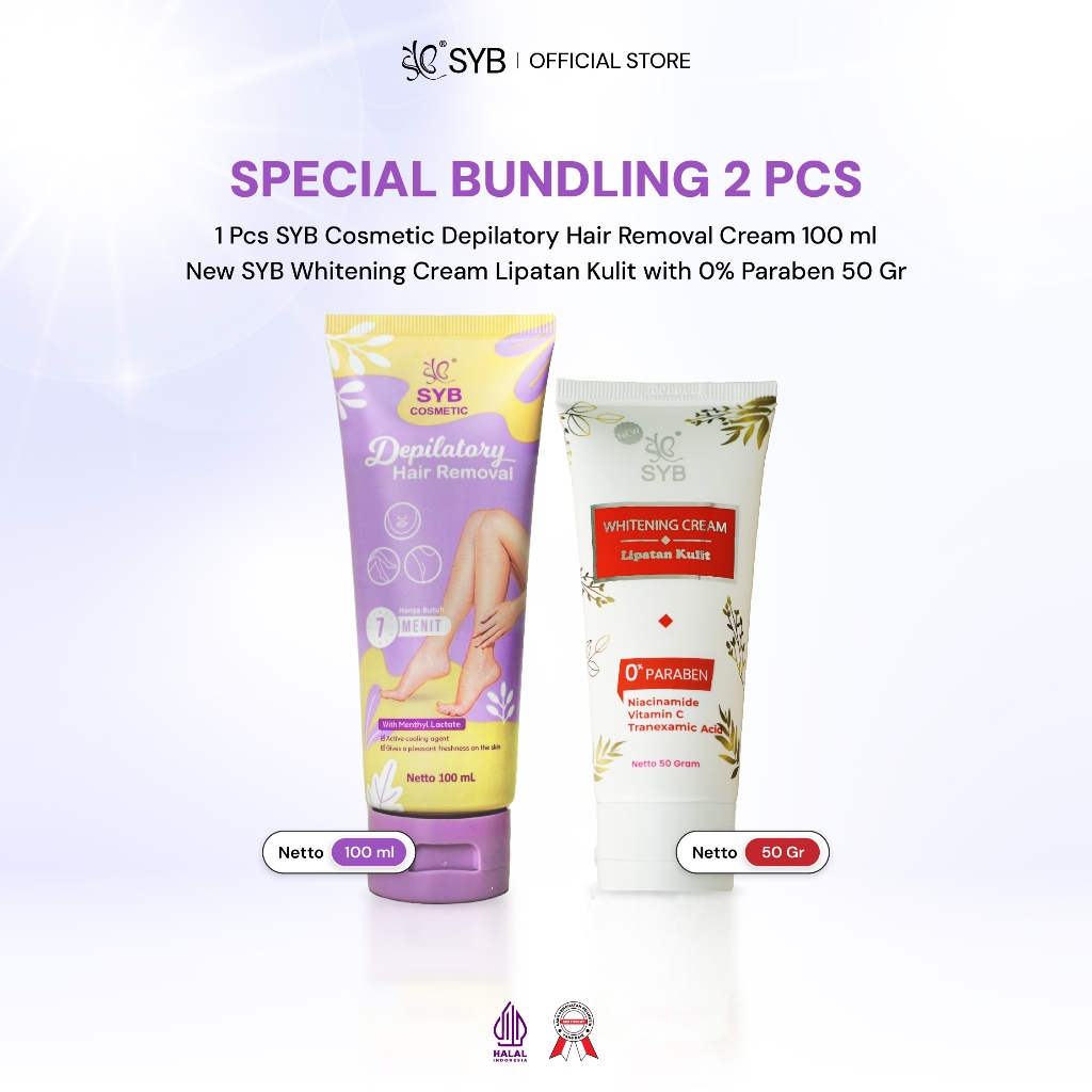 Jual [BUNDLING 2PCS] - PAKET PENCERAH KETIAK (WHITENING CREAM LIPATAN ...