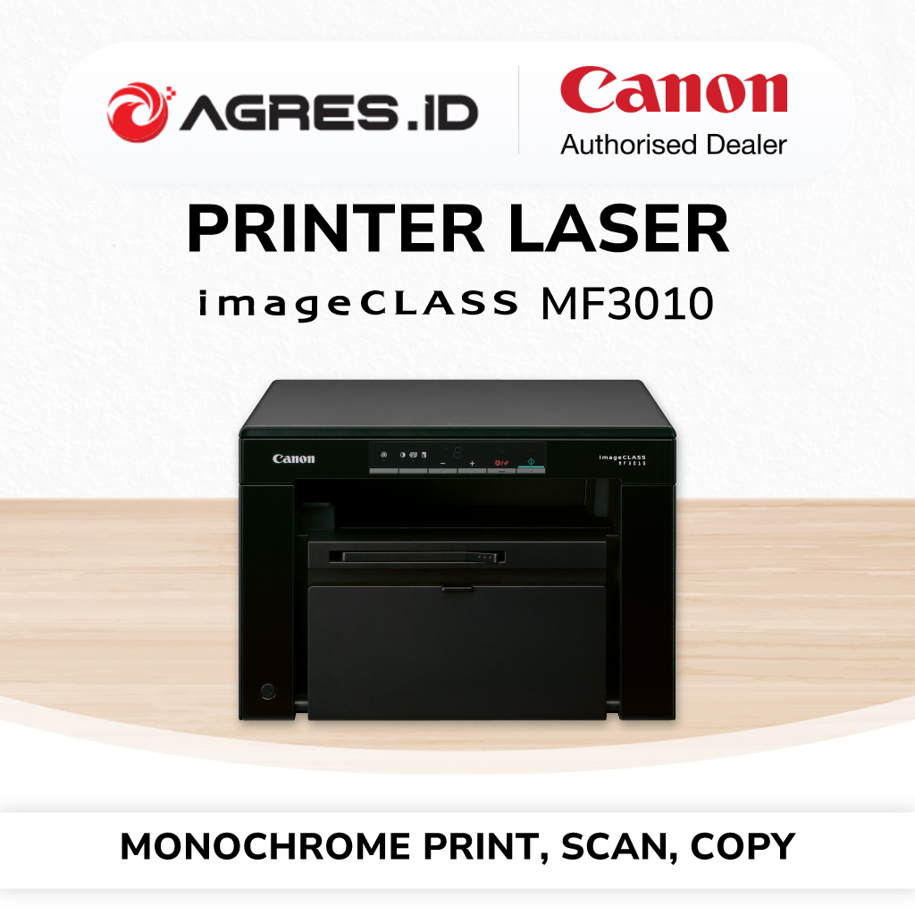 Jual CANON PRINTER IMAGECLASS MF3010 PRINT | SCAN | COPY LASER MONOKROM ...