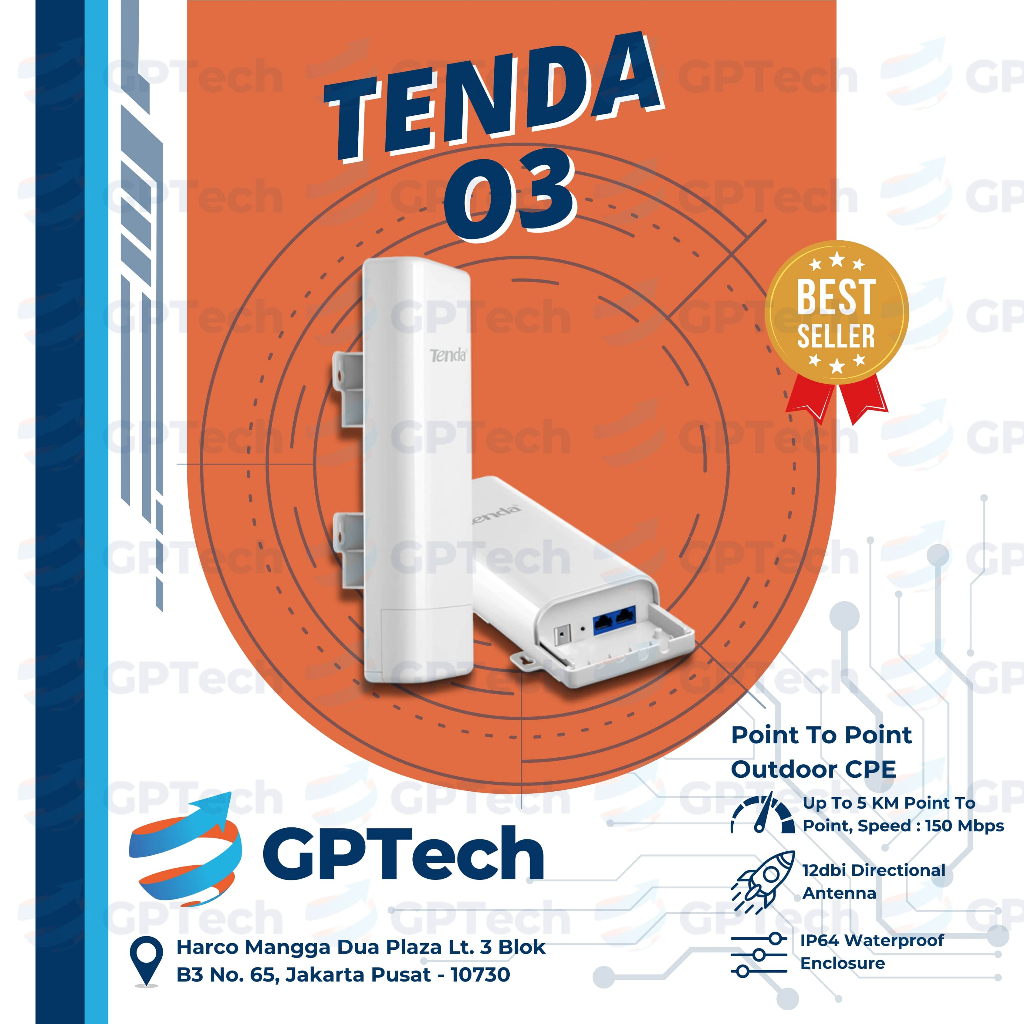 Jual TENDA O3 Up To 5KM Point to Point Outdoor CPE | Shopee Indonesia