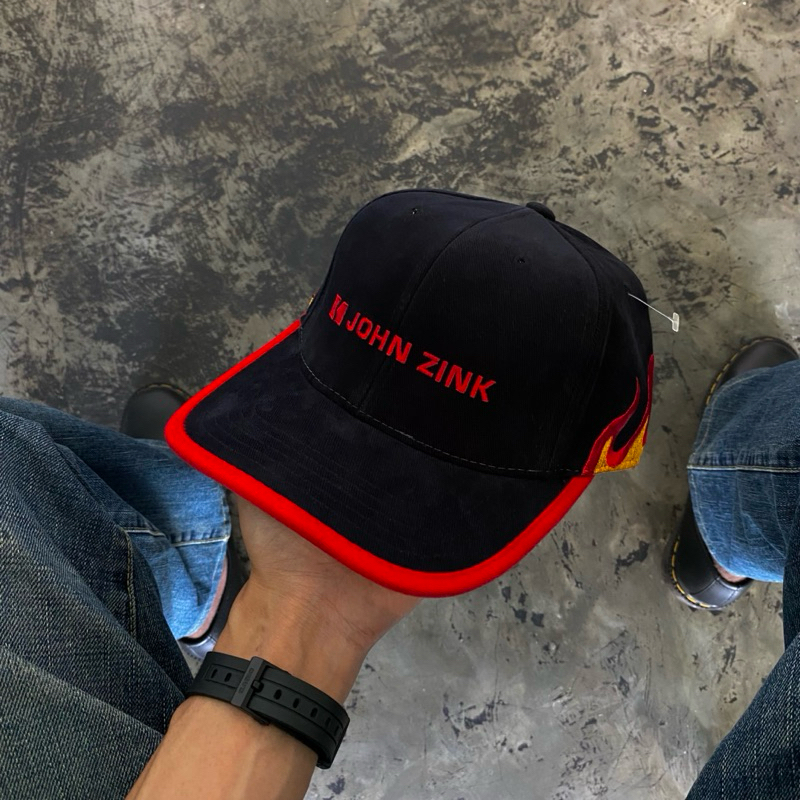 Jual VINTAGE 00s FLAME HAT - JOHN ZINK (New Old Stock) | Shopee Indonesia