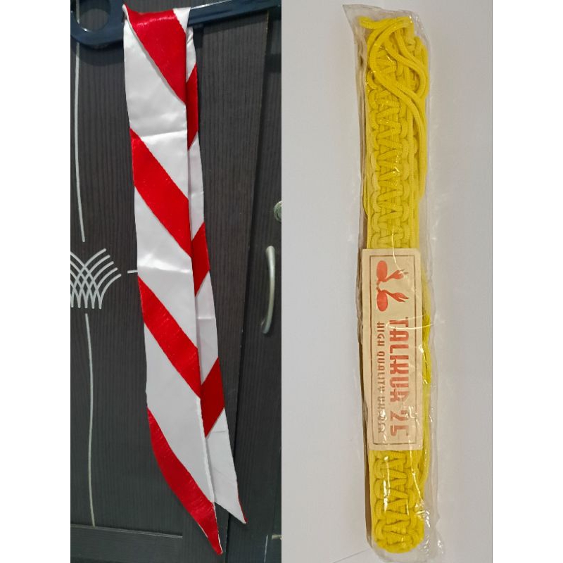 Jual 1 SET Preloved Dasi/Kacu/Hasduk Pramuka Merah Putih SMA/Penegak ...