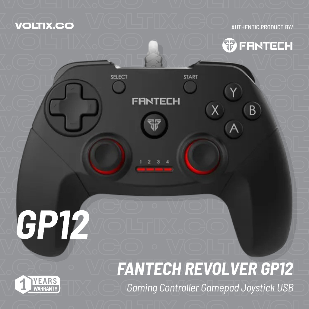 Jual Fantech REVOLVER GP12 Gaming Controller Gamepad Joystick USB ...