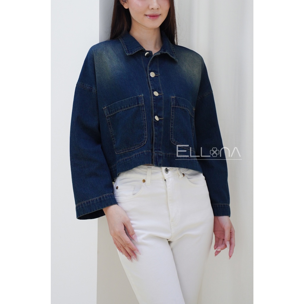 Jual OSSO JEANS - Spray Jacket Jeans | Shopee Indonesia