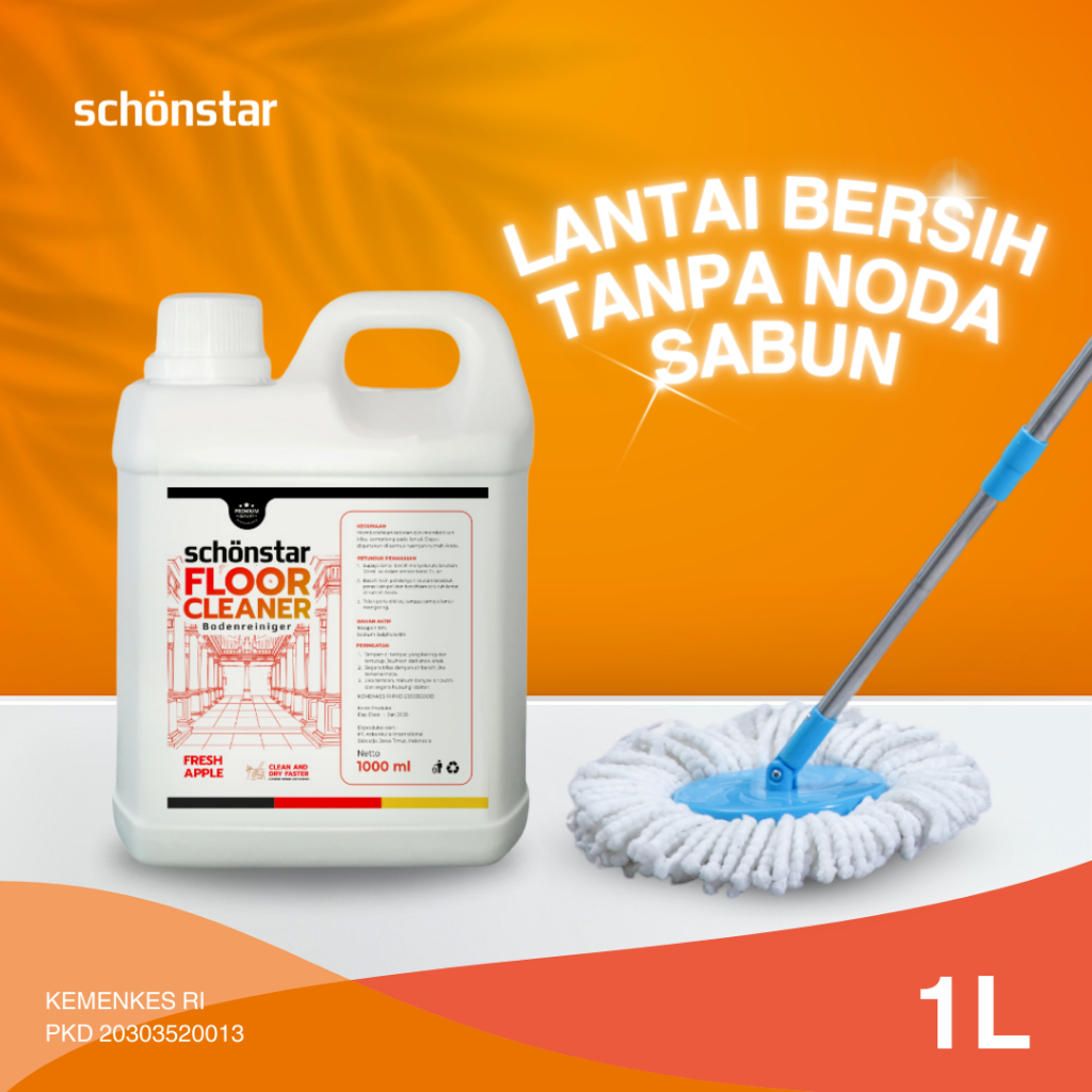 Jual SCHONSTAR Pembersih Lantai 1 Liter | Sabun Pel Lantai Floor ...