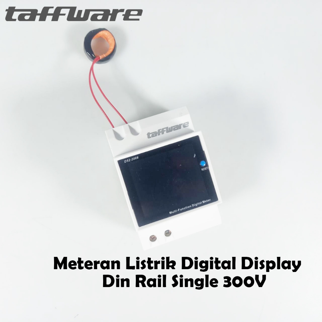 Jual Meteran Listrik Digital 300V 100A Display Din Rail Single Phase ...