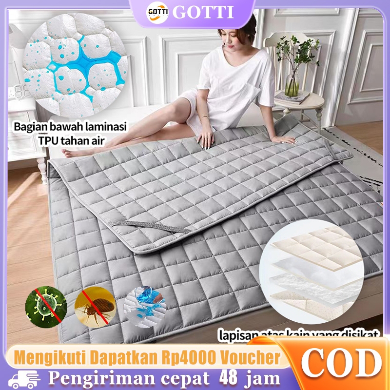 Jual Matras Protector/ Pelindung kasur/Emboss Aesthetic Anti Noda New ...