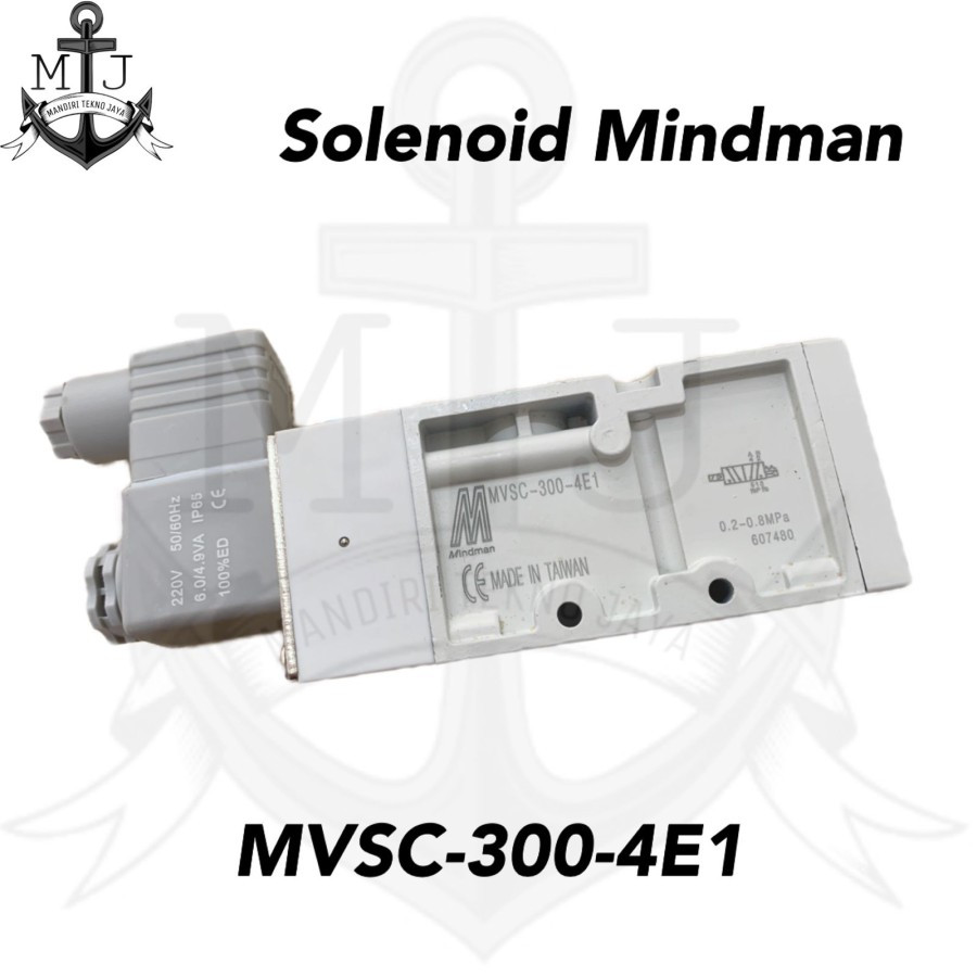 Jual Solenoid valve mindman MVSC-300-4E1 drat 3/8” ac220/dc24 - AC220 ...